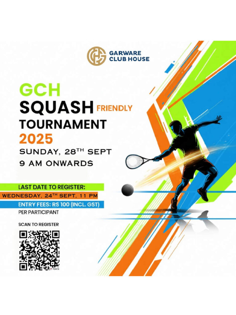 GCH Squash Tournament 2025 - Garware Club House